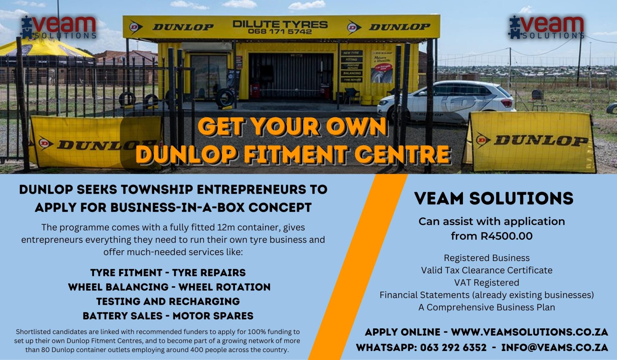 Dunlop Business In A Box - Veam Solutions